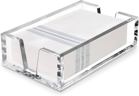 Acrylic Napkin Box - Elegant & Durable Napkin Organizer